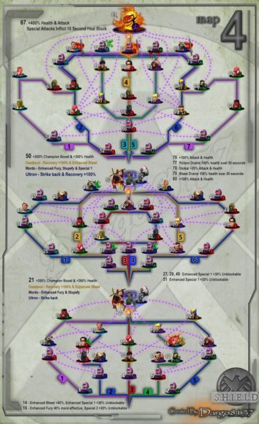 Alliance Quest Map 4 (AQ Map - Season 8.5) - MCOC Guide