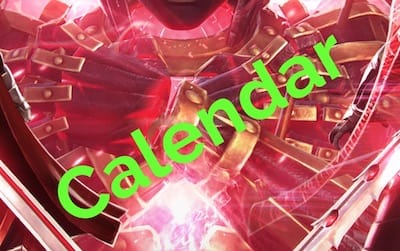 December 2019 Calendar for Contest of Champions - MCOC Guide
