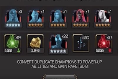 2 Summoners' Opening a Million 5-Star Shards each - MCOC Guide